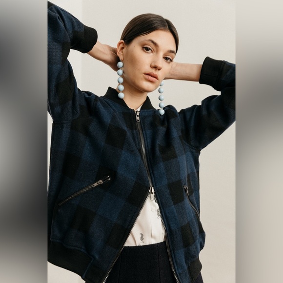 Rails | Jackets & Coats | Rails Bolton Navy Buffalo Check Jacket | Poshmark